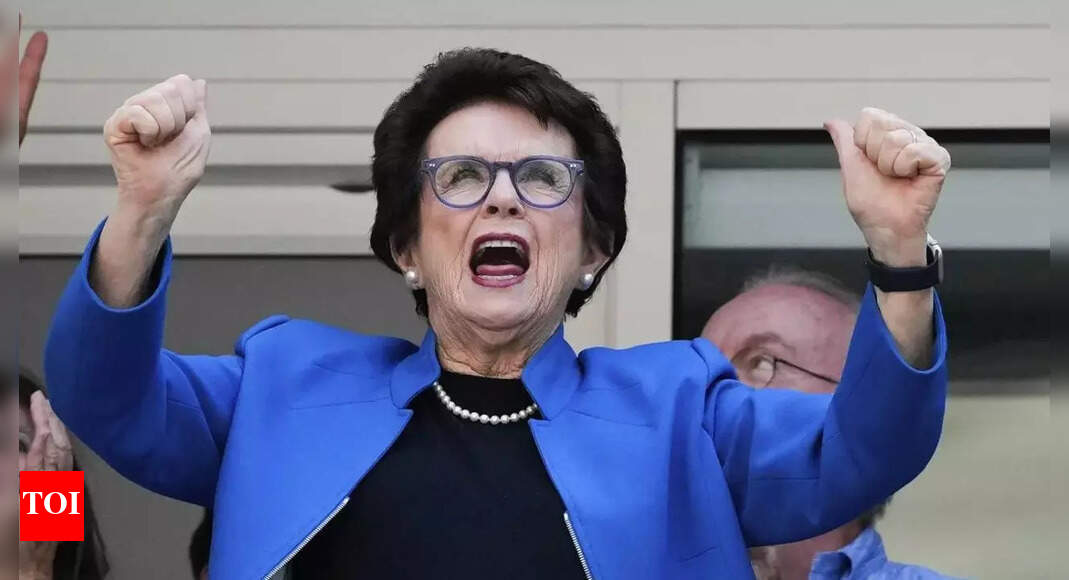 Tennis legend Billie Jean King becomes first female athlete to be ...