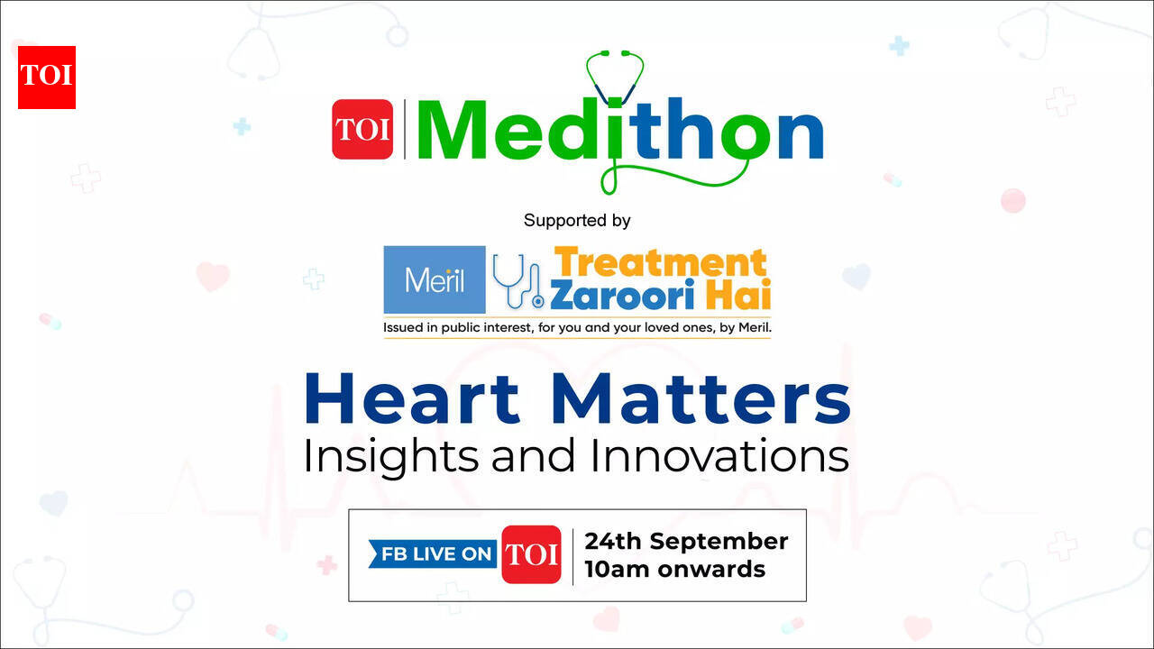 World Heart Day | TOI Medithon webinars on heart health and latest ...