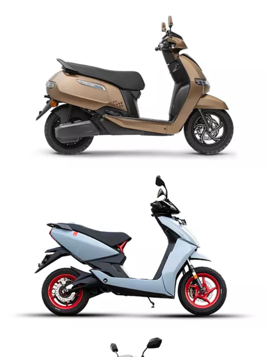 5 Electric Scooters With Highest Reliability, TVS iQube, Ather 450X ...