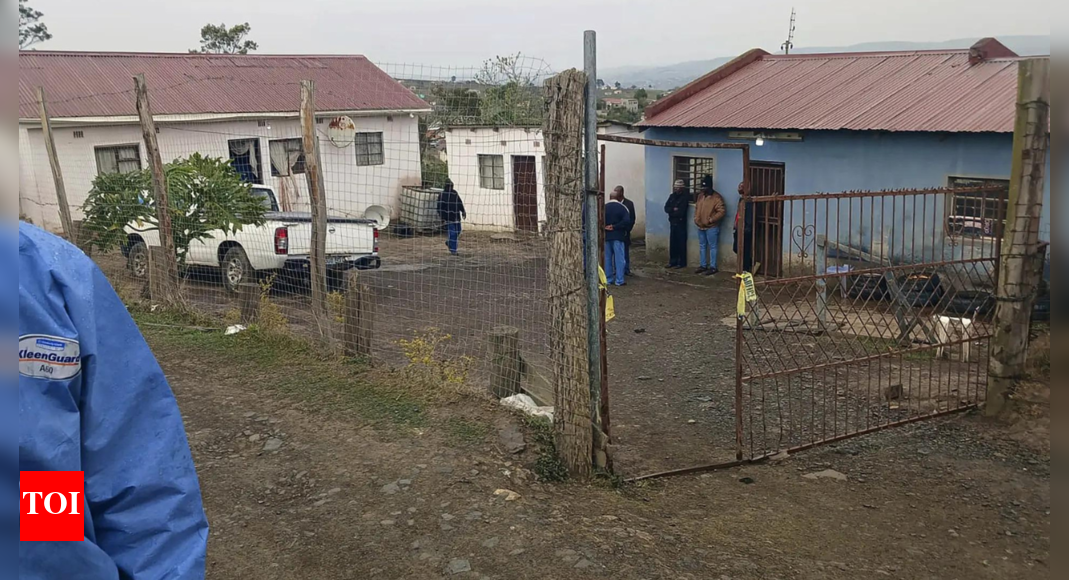 Shooting leaves 17 dead in eastern South Africa - Times of India