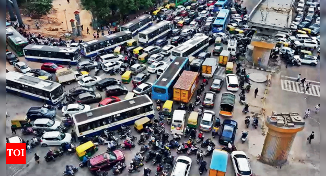 Traffic Chaos Looms at Hebbal Junction with New Road Opening ...