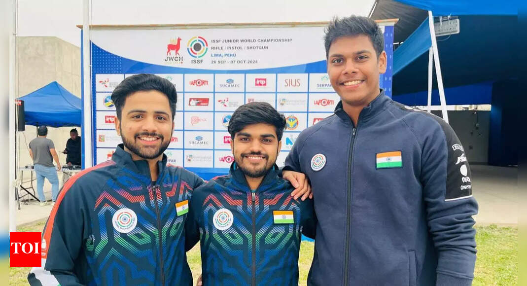 Indian shooting teams clinch two golds at Junior World Championship in ...