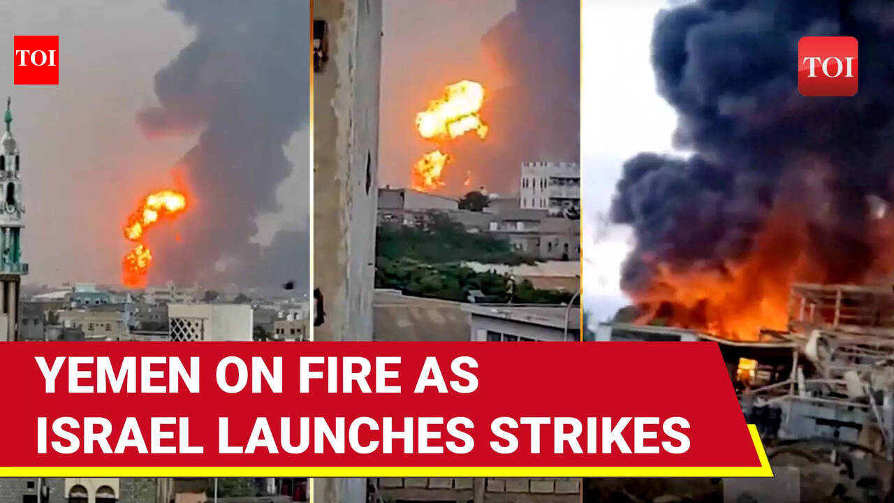Israel Strikes Yemen’s Seaport, power Plants In Hodeidah Port And Ras Issa