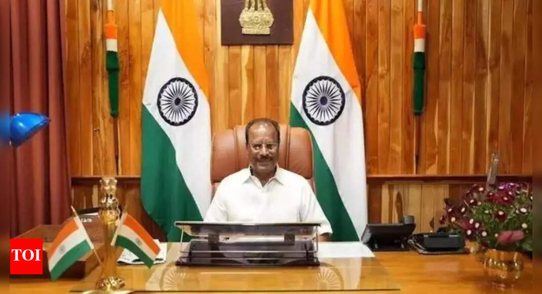 Indra Sena Reddy Nallu takes oath as Governor of Mizoram | India News - Times of India