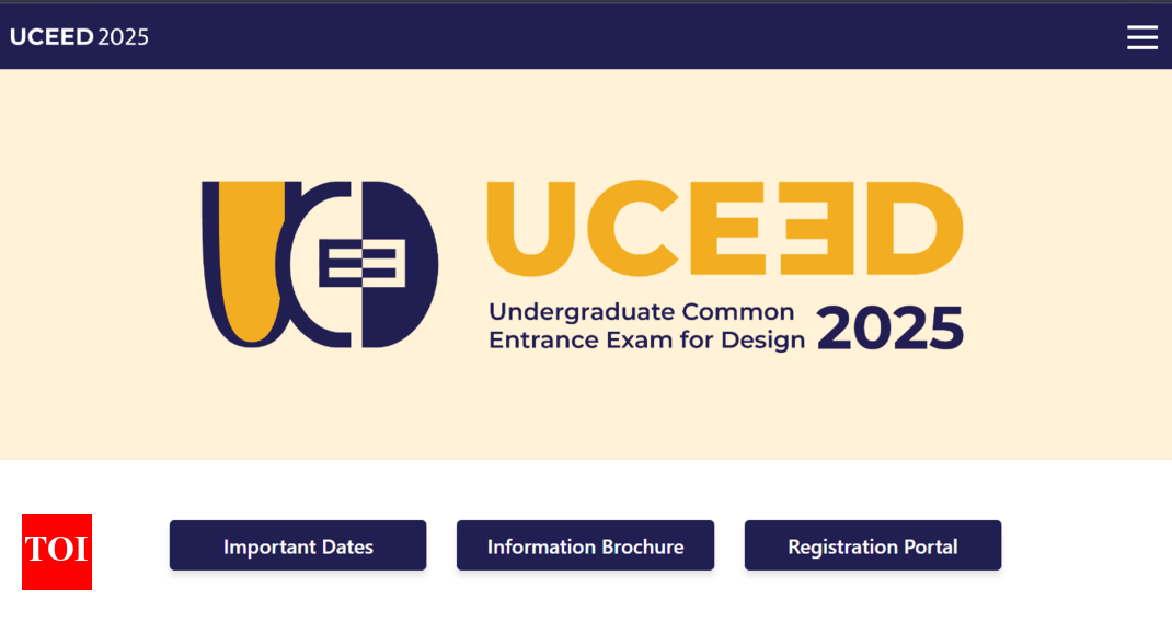 UCEED 2025 registration begins at uceed.iitb.ac.in, direct link to apply here: Check detailed ...