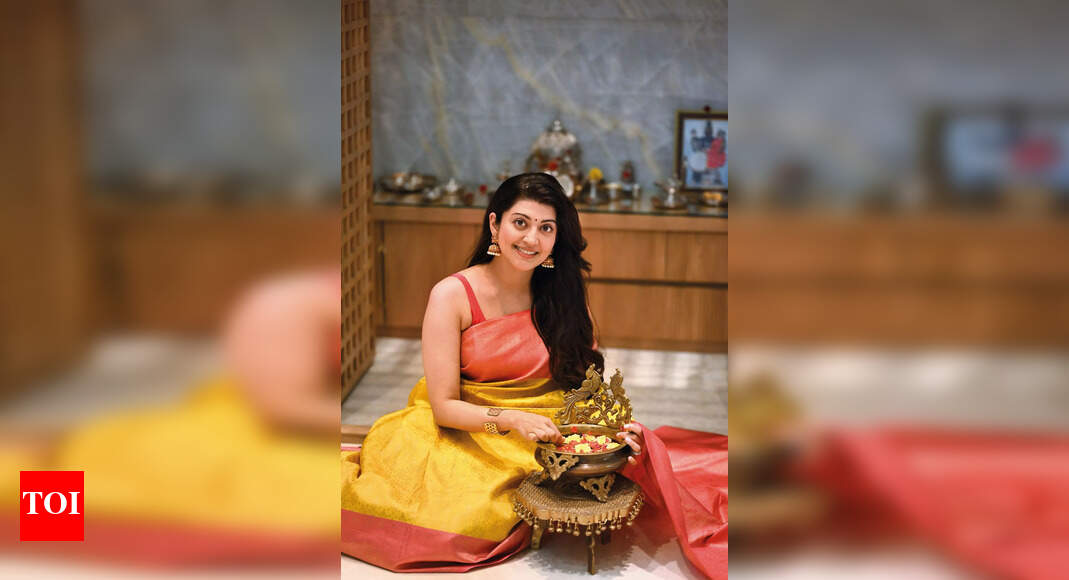 Yellow is such a huge part of all our festivals: Pranitha Subhash ...