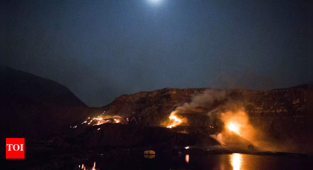 The 100-year-old fire which is burning Jharkhand from under the ground ...