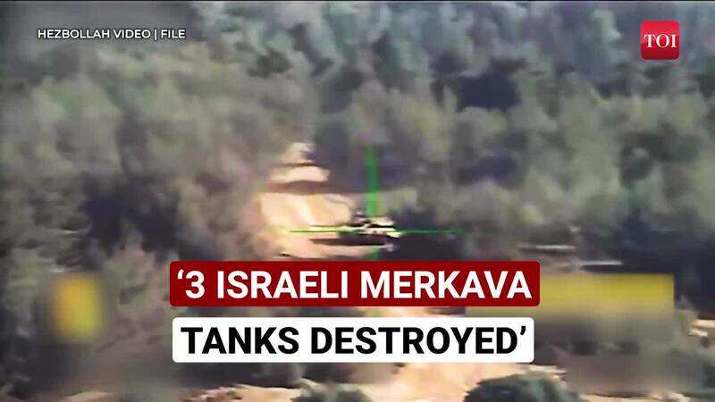 Hezbollah Claims Destroying Three Israeli Merkava Tanks; 'Attacks ...