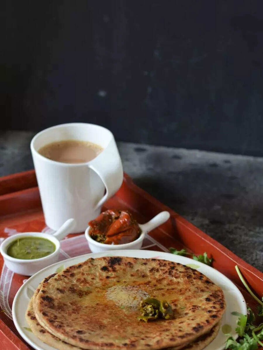 This iron-calcium rich Ragi Gajar Paratha is perfect for a strong ...