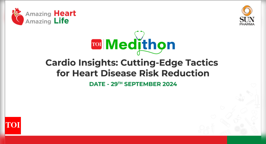 TOI Medithon: Experts shed light on how to prevent, manage heart ...