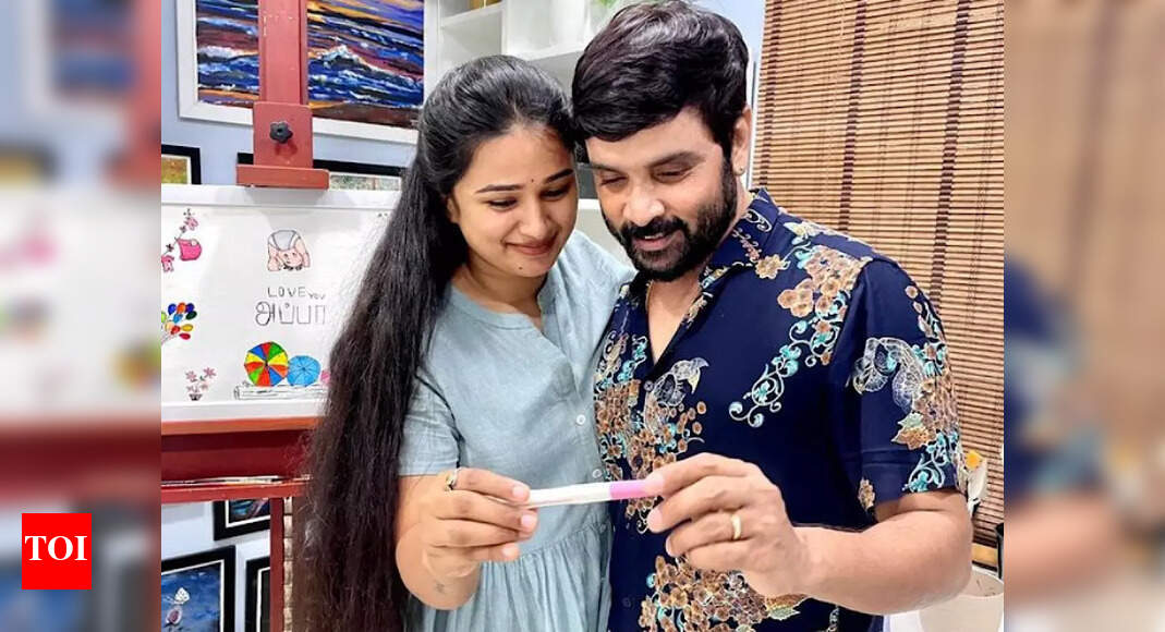 TV couples Snekan- Kannika announce pregnancy with a sweet post - Times of India