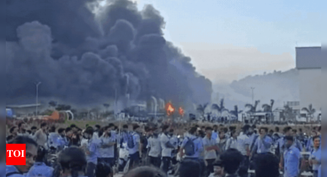 Tata Electronics partially restarting production at fire-hit Hosur ...