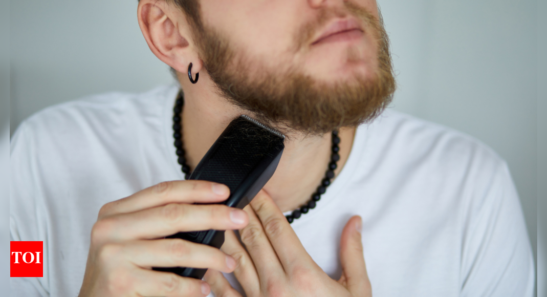 Beard Trimmer with Titanium Blades: Style Your Beard to Perfection with ...