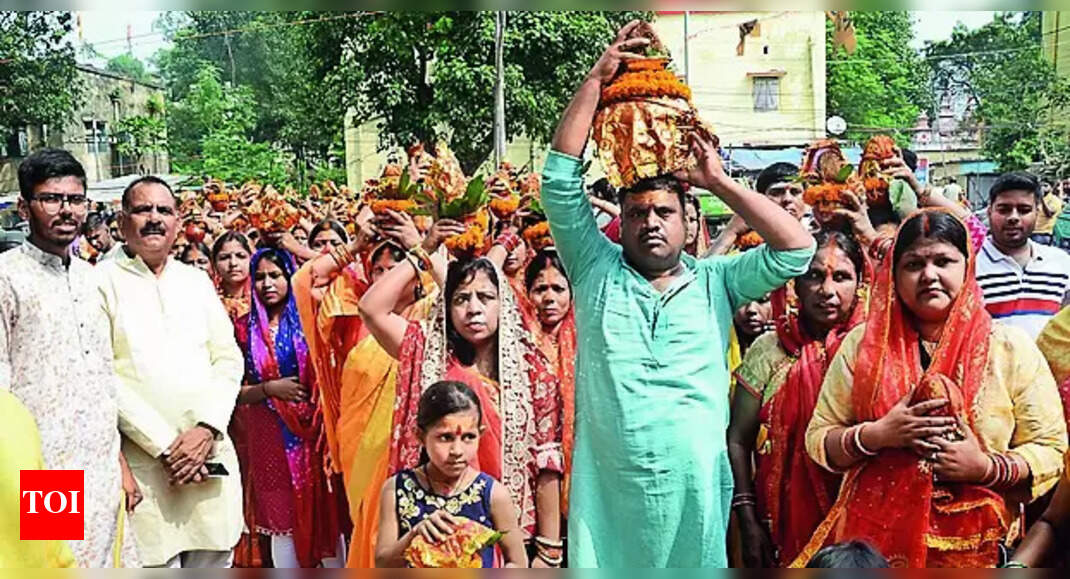 Kalash Sthapana: Ranchi Celebrates Kalash Sthapana: A Festive Start to ...