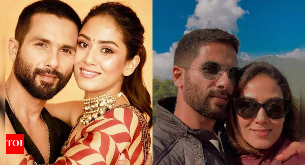 Shahid Kapoor drops mushy selfie with wife Mira Rajput Kapoor, fans say ...