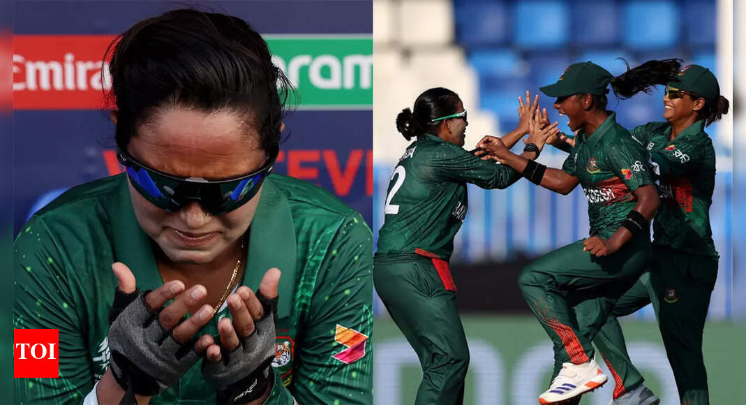 'Pure Emotion': Captain Nigar Sultana in tears as Bangladesh women's ...
