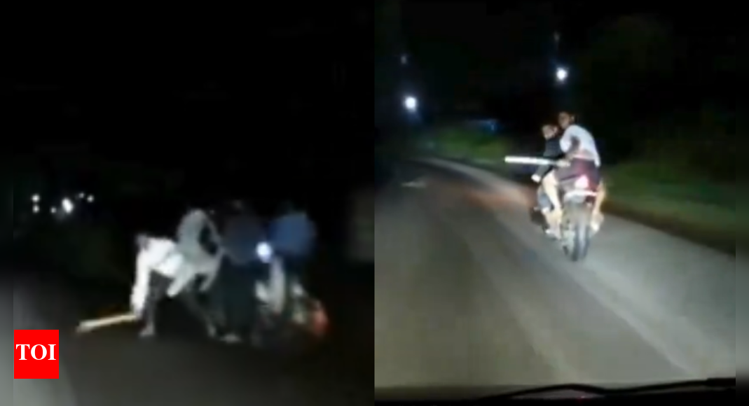Motorcycle Attack on Techie and Wife: Chased and Assaulted Near Pune ...