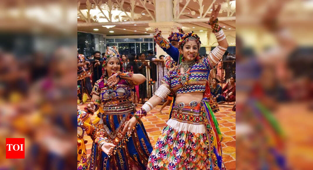 Navratri: Hyderabad's Navratri Celebrations: Grand Garba Nights Unite ...