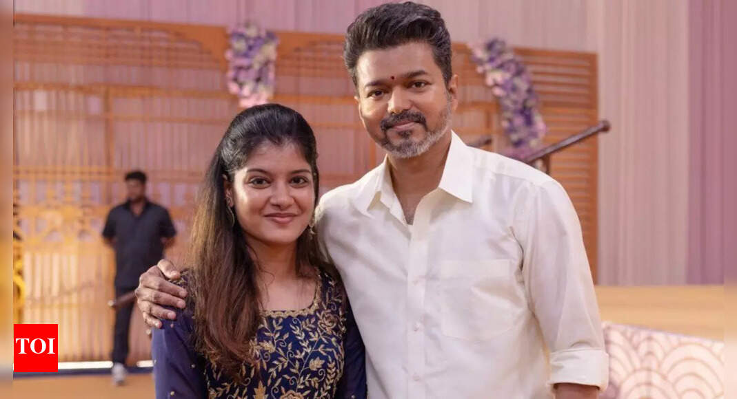 Monisha Blessy elated to be part of Vijay's 'Thalapathy 69' | Tamil ...