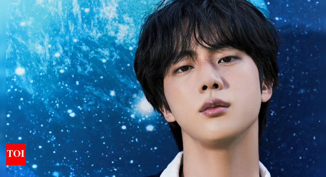 BTS Jin Hilariously Reacts to Surprise Fan Encounter at Airport | - Times of India