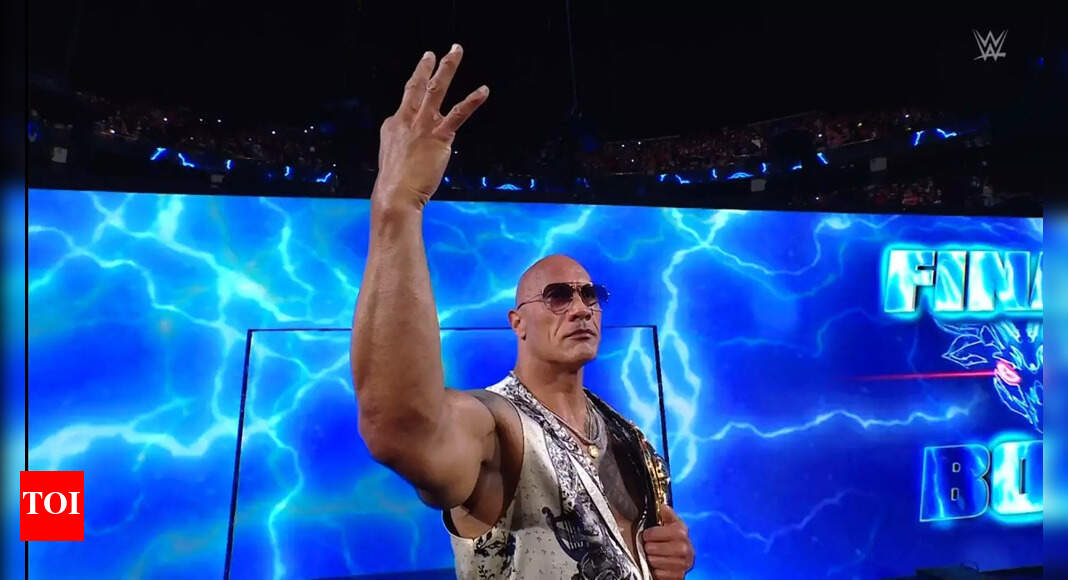 The Rock shared a brutal message for Cody Rhodes after WWE Bad Blood ...
