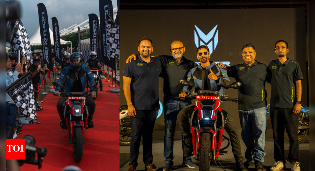 Matter Aera geared electric bike to cover 25,000 km across India: Details - Times of India