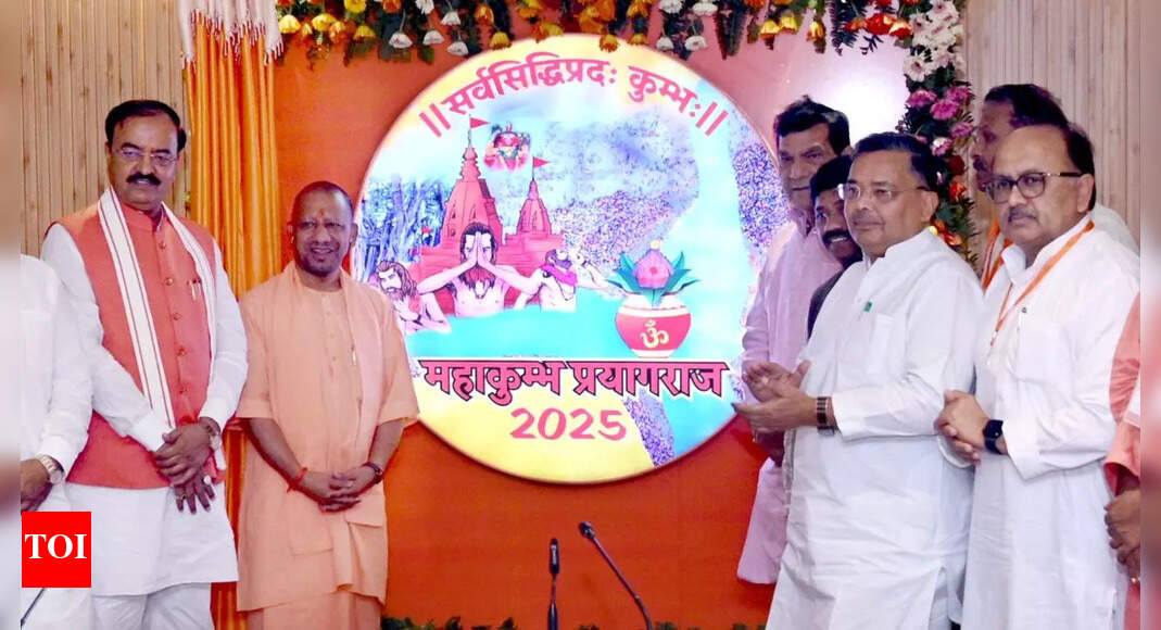 Uttar Pradesh: CM Yogi Adityanath unveils logo of Maha Kumbh-2025 in ...