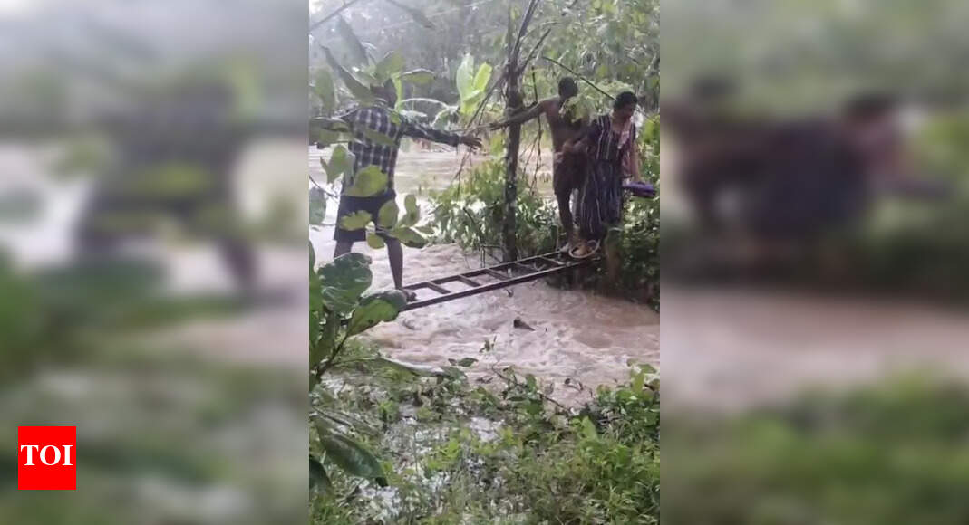 Hebri Udupi: Flash Flood Devastation in Hebri: Excessive Rain Swells ...