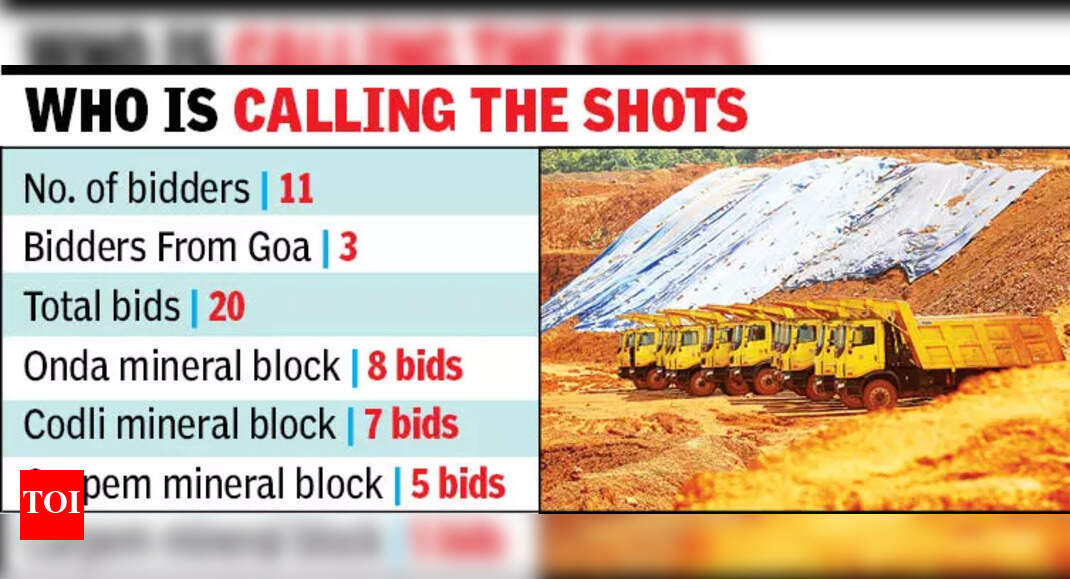70% cos bidding for 3rd mining e-auction are from outside Goa | Goa ...