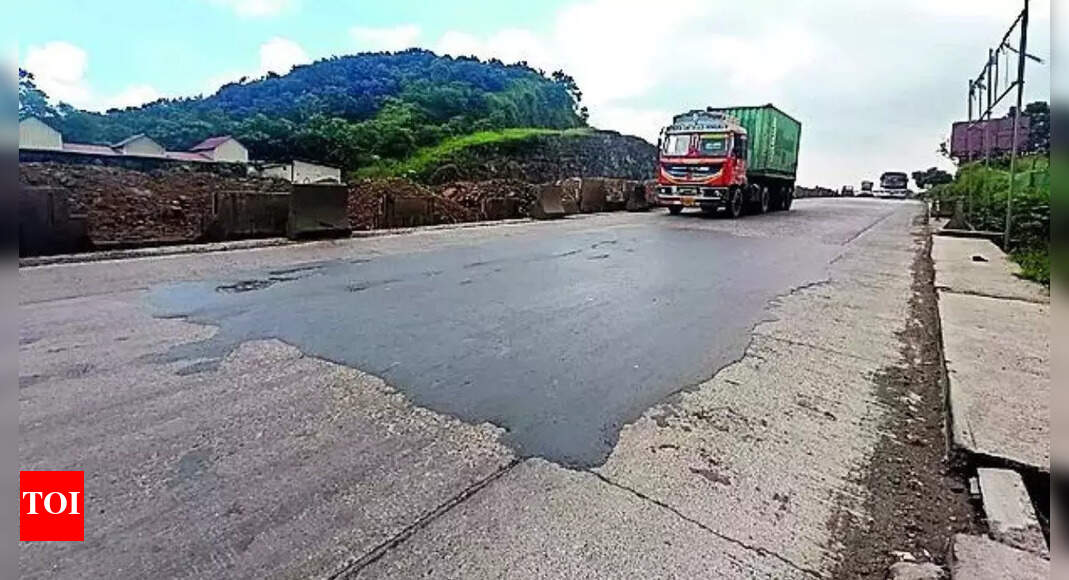 Newly built Nashik highway patch has 500 cracks: Survey | Thane News ...