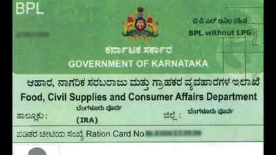 Over 61,000 Ineligible BPL Cards to Be Scrapped in Belagavi Amid ...