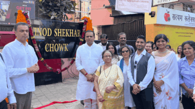 New Chowk in Mumbai Honors Late Colaba Corporator Vinod Shekhar ...