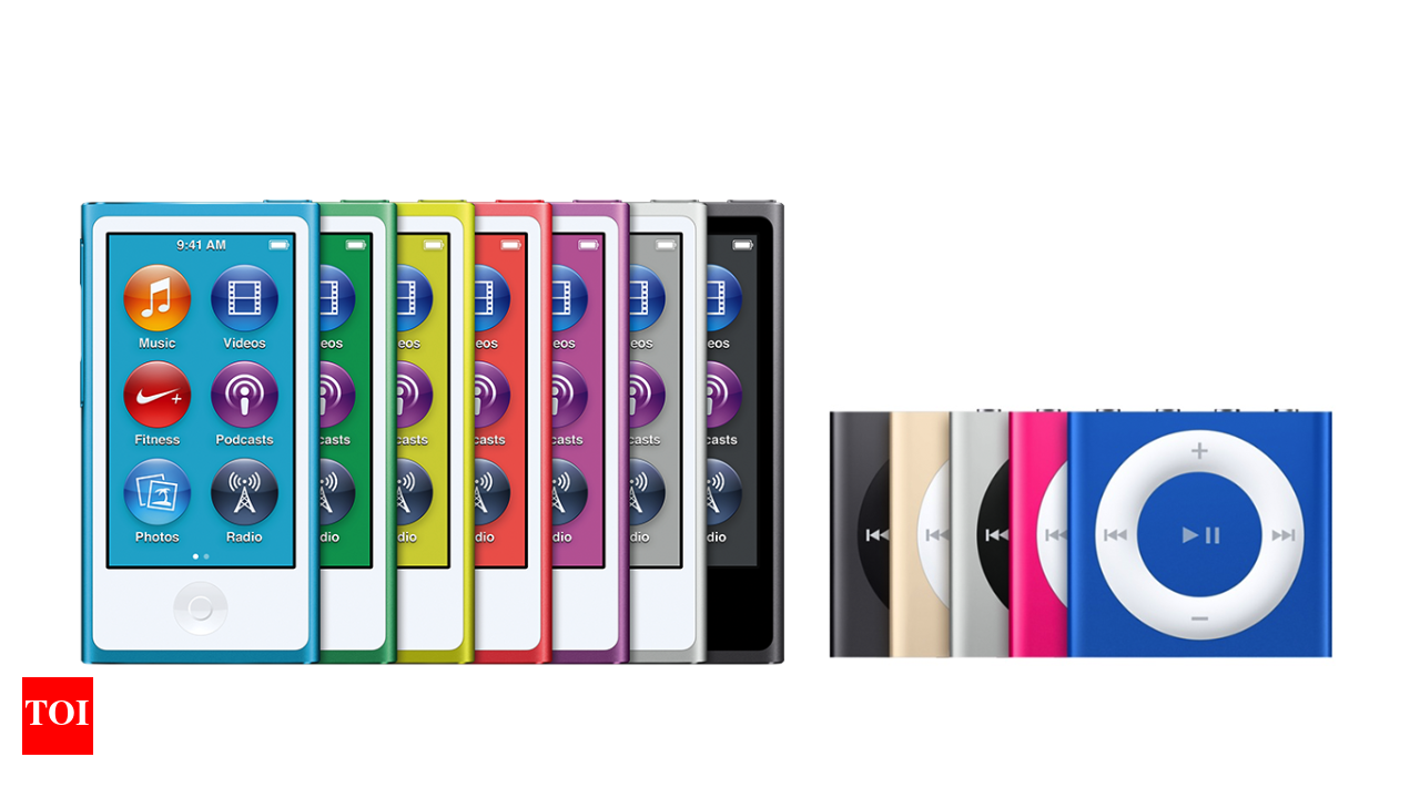 All Ipods Together
