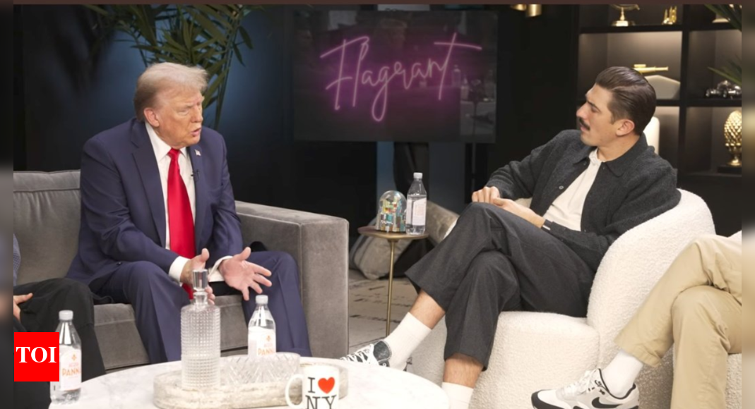 Donald Trump News: Trump’s Flagrant podcast appearance hits 1.5m views ...