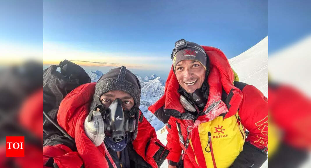 Arjun Vajpai: Arjun Vajpai Conquers 8th 8,000m Peak: Triumph After ...