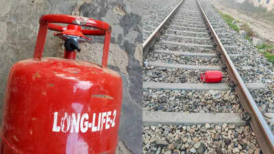 Roorkee: Close Call: Gas Cylinder Discovered on Train Tracks Near ...