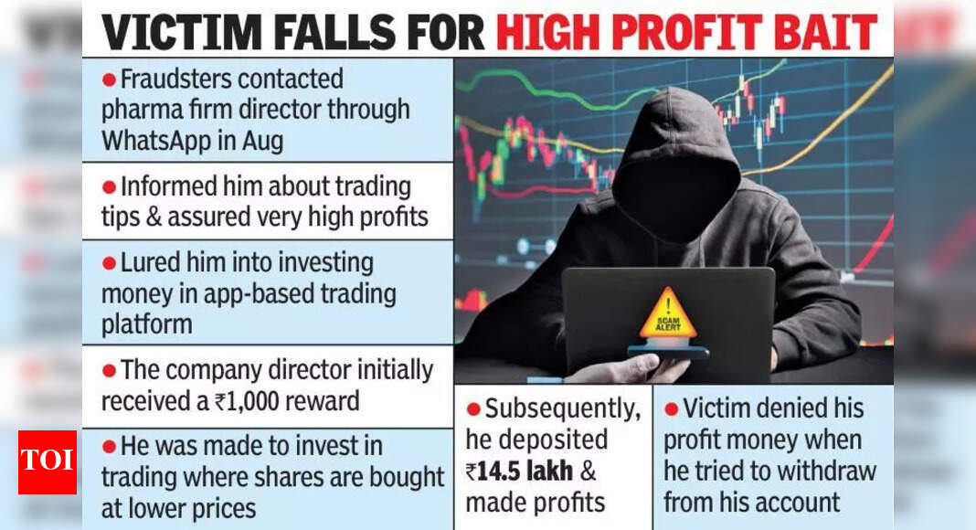 Pharma Director Loses 14.5 Lakhs in Shocking 600% ROI Investment Scam ...