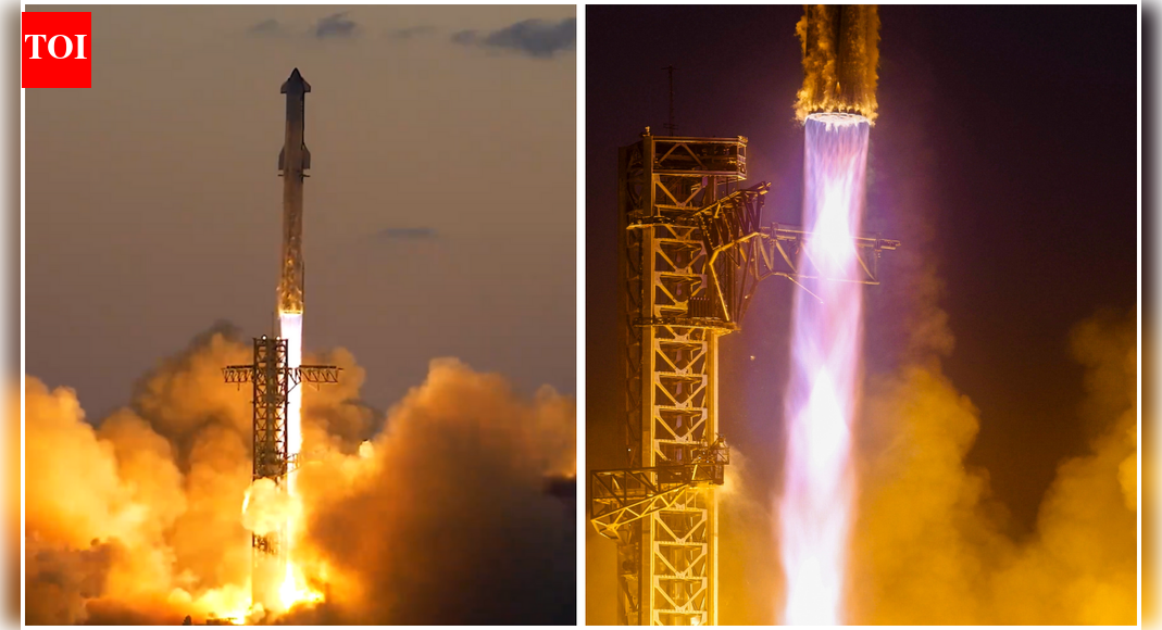 SpaceX releases stunning images of starship launch and landing