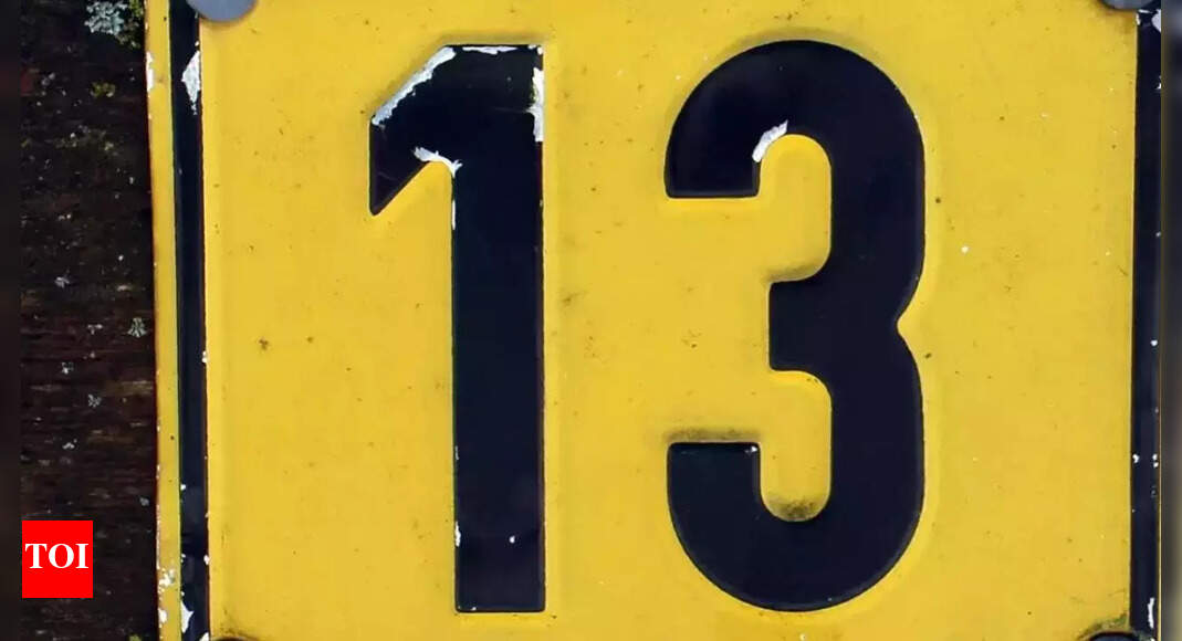 Why is there no number 13 on apartments or buildings? | - Times of India