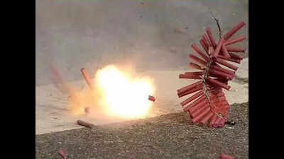 Delhi police seize 104 kg firecrackers, 2 held | Delhi News - Times of ...