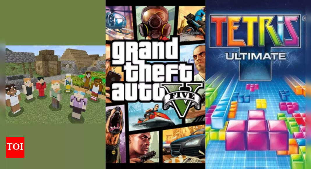 Best-selling video games as of 2024: Minecraft, GTA V, Tetirs (EA), and ...