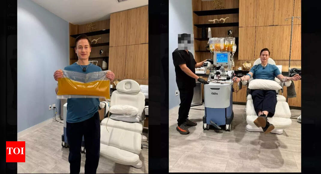 CEO Bryan Johnson refers to his plasma as “Liquid Gold” in age-reversal ...