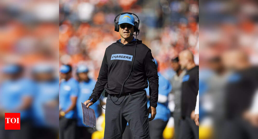 Jim Harbaugh Gives Important Update on His Heart Condition as Justin Herbert Asks Chargers HC to ...