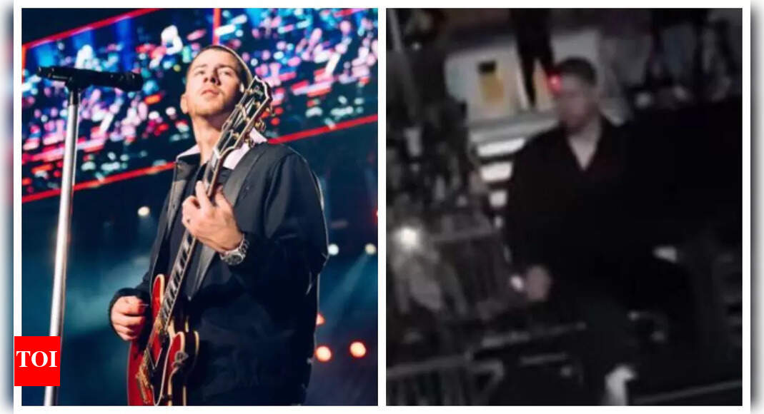 Laser pointed at Nick Jonas' head; singer runs off stage at Prague ...