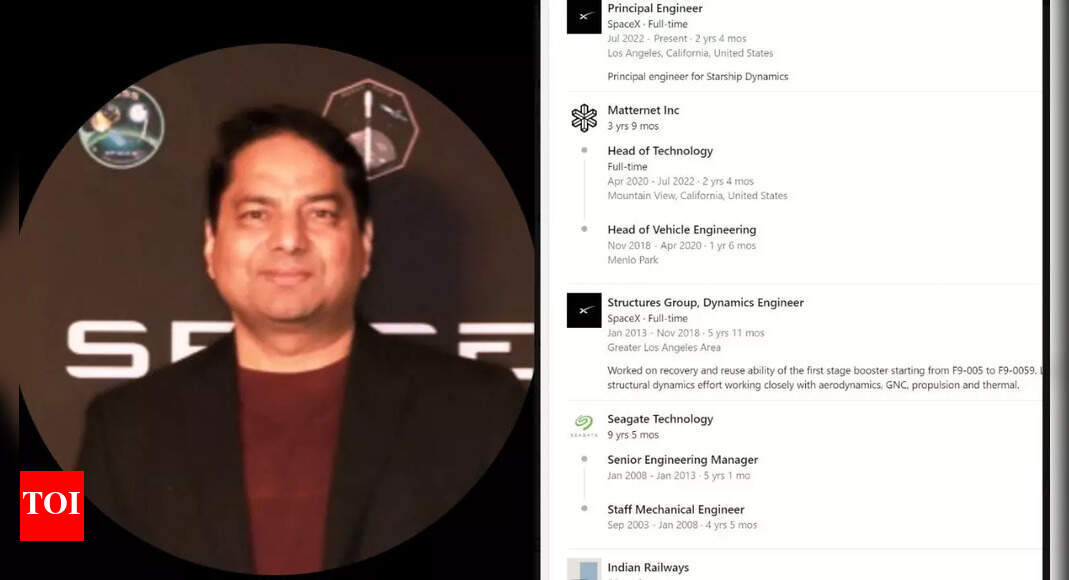 From mechanical engineer at railways to SpaceX principal engineer: IIT ...