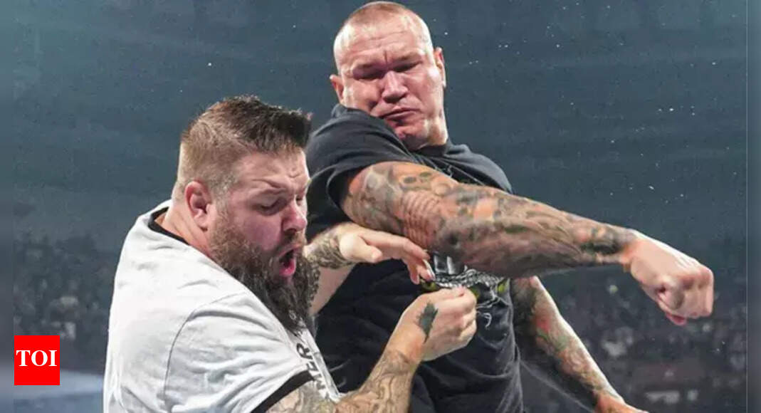 Randy Orton fires back at Kevin Owens after facing brutal attack | WWE News - Times of India