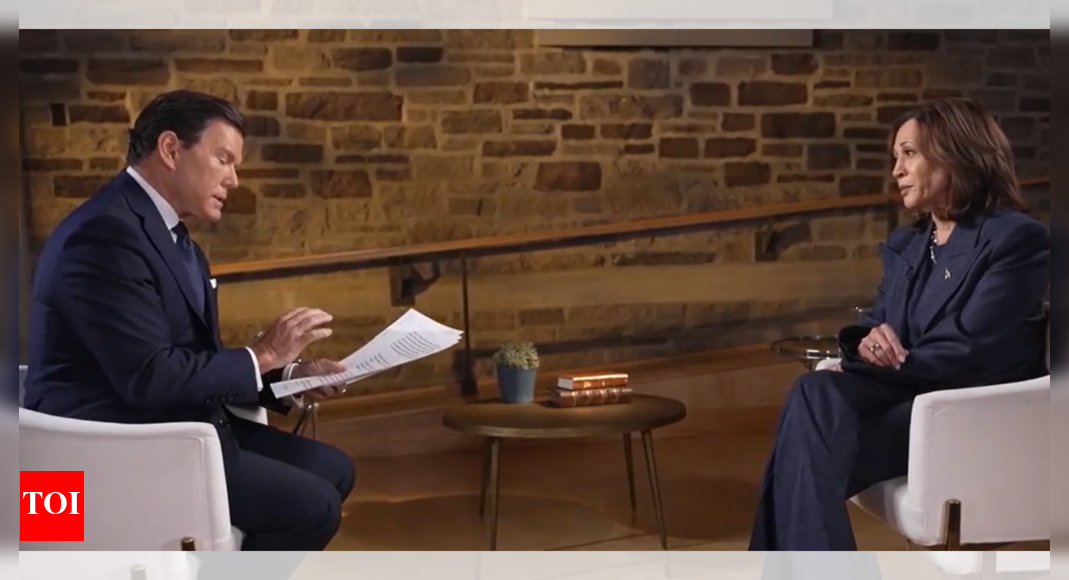 Kamala Harris Interview: Did Kamala campaign try to cut short the Fox ...