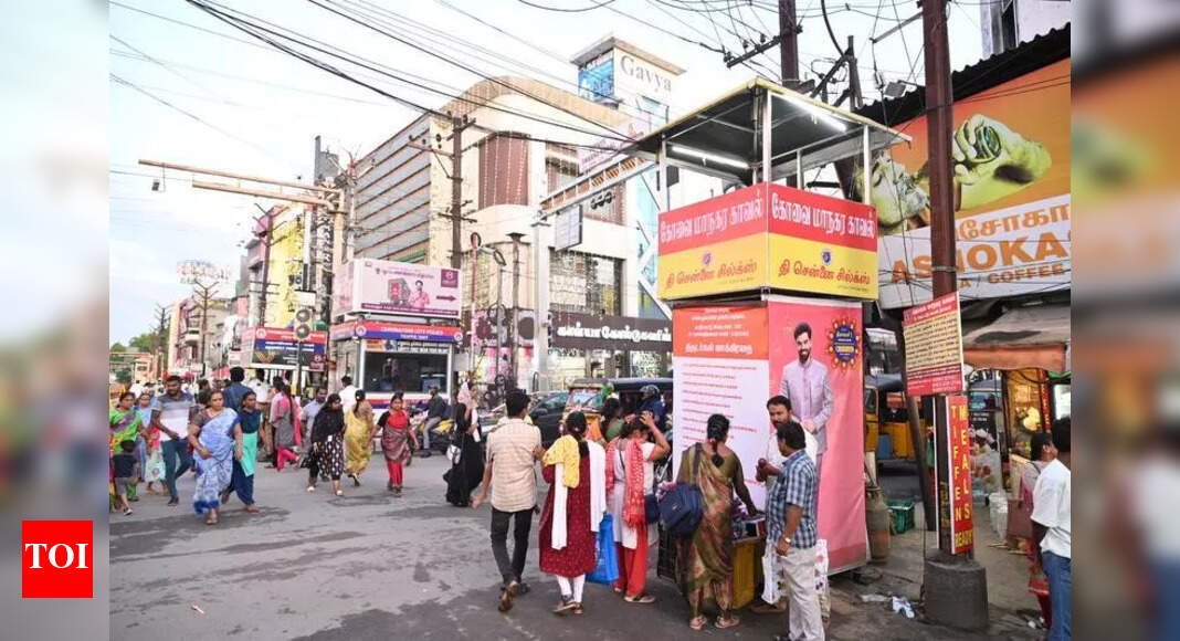 Enhanced Security Measures in Coimbatore's Shopping Districts Ahead of ...
