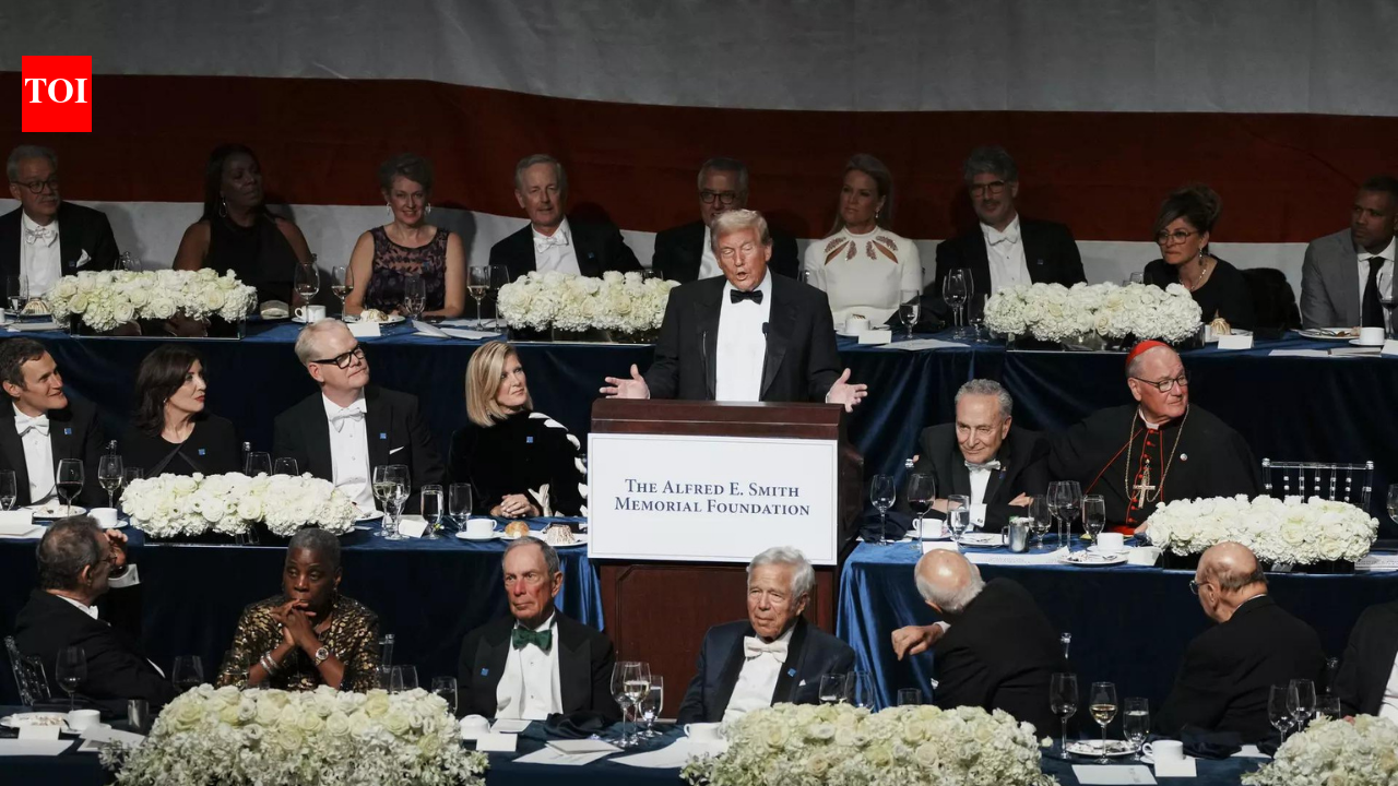 79th Al Smith Charity Dinner: Trump delivers pointed yet bitter speech ...