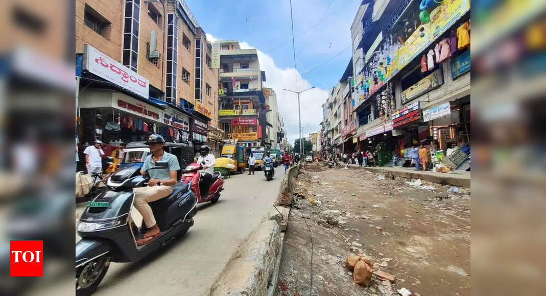 Chickpet Traders Demand Urgent Repairs on AS Char Street Before Deepavali | Bengaluru News ...